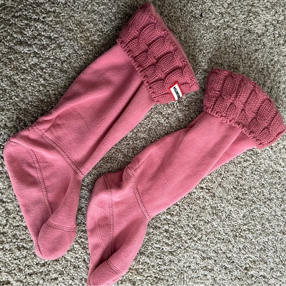 Hunter | Other | Hunter Original Tall Cable Knit Womens Boot Liners ...